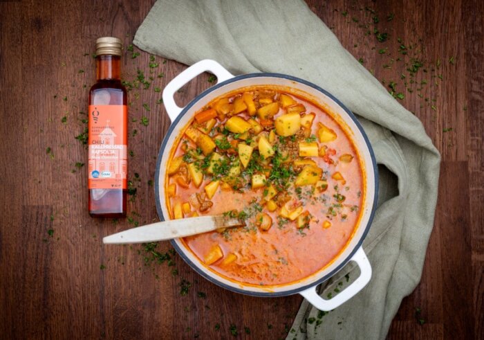 Het köttfärsgryta One pot - allt i en gryta - Gunnarshögs Gård